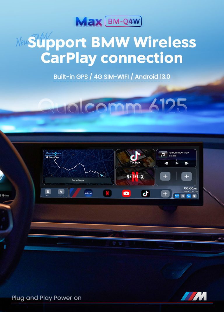 Multimedia Android IOS Box For BMW(BMW 2018-2025 with Factory Carplay ...